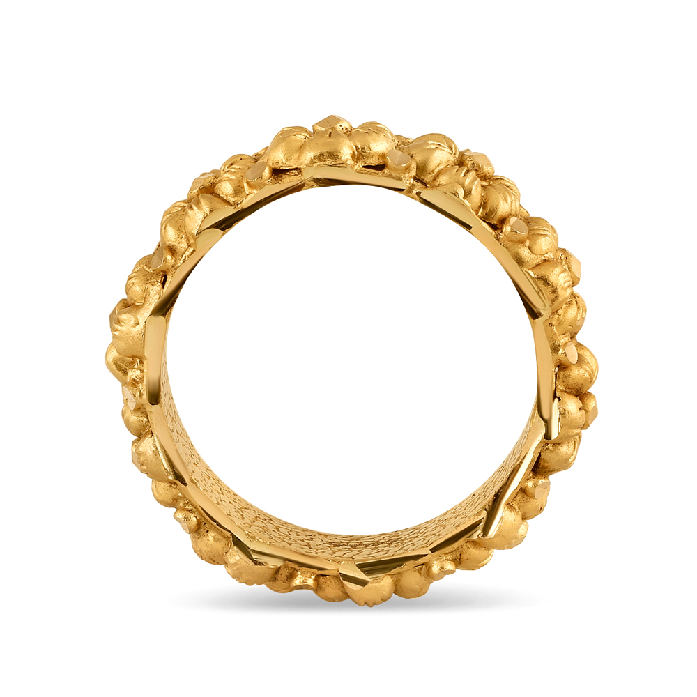22ct Asian Gold Rings With Antique Finish Buy Gold Rings
