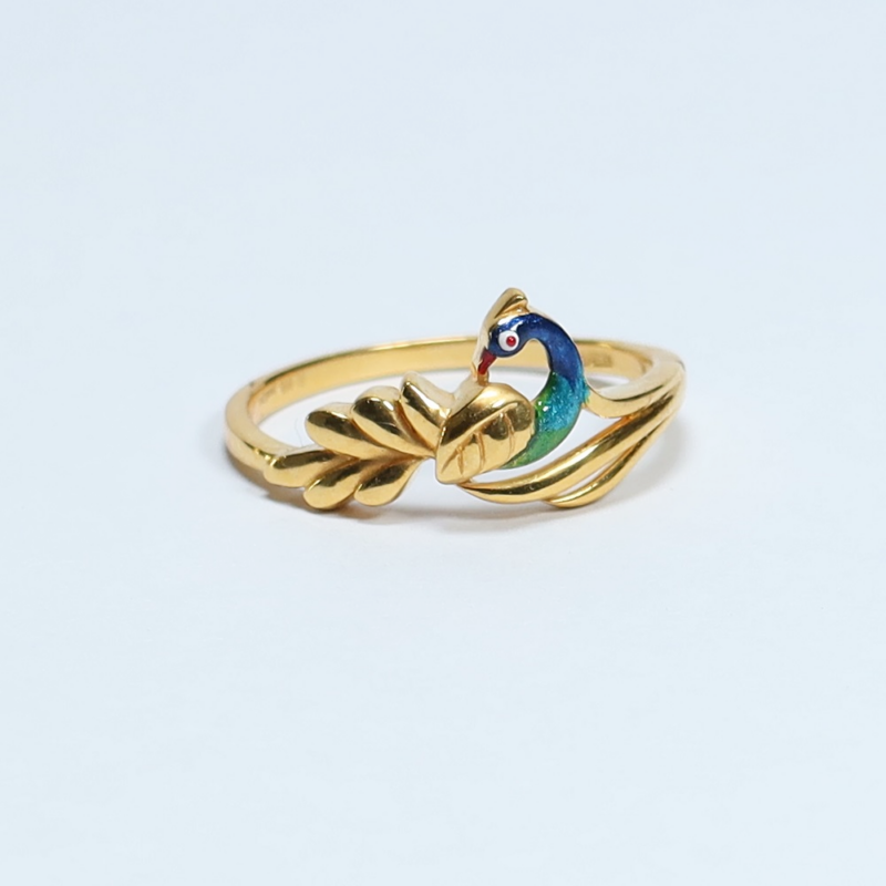 Ladies gold ring online shopping store